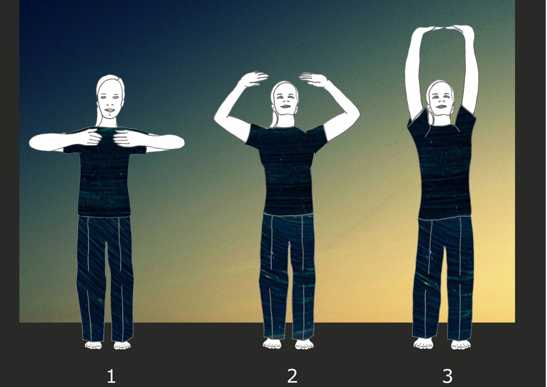 Eight Pieces: 1. Reach to the Sky – Tai Chi Kitchen
